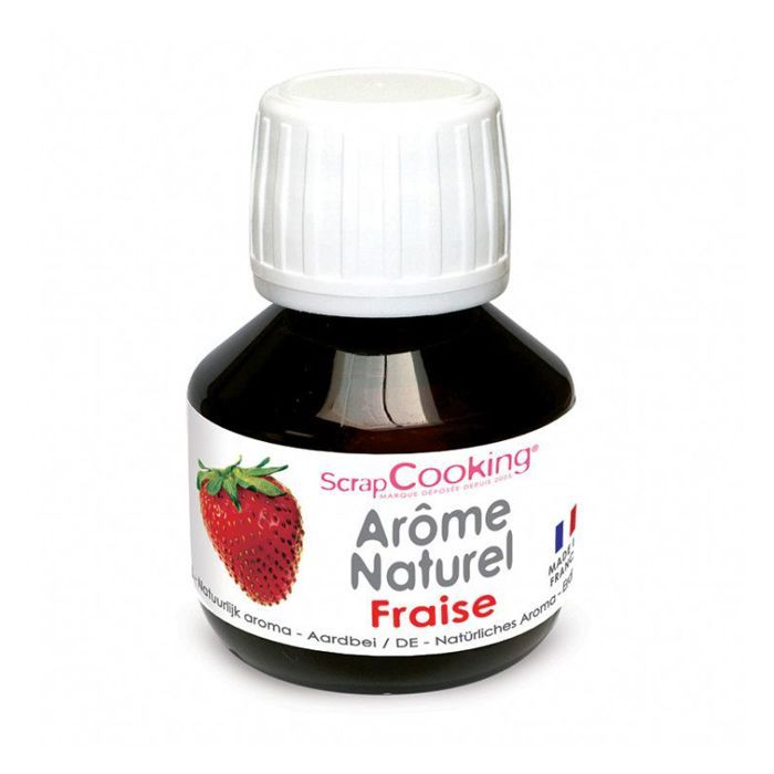 Arôme alimentaire naturel liquide fraise 100 ml - Cdiscount Au quotidien