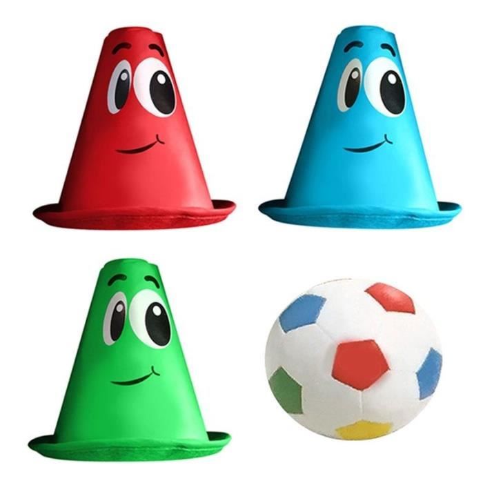 Set de Foot pré-scolaire - STAMP - Balle et 3 cônes - Mixte - A partir ...