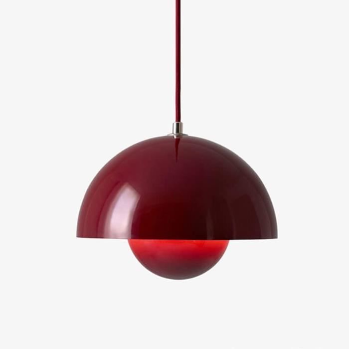 Lustre Coloré Macaron Suspension Bourgeon Moderne Lampe Suspendue À Vis ...