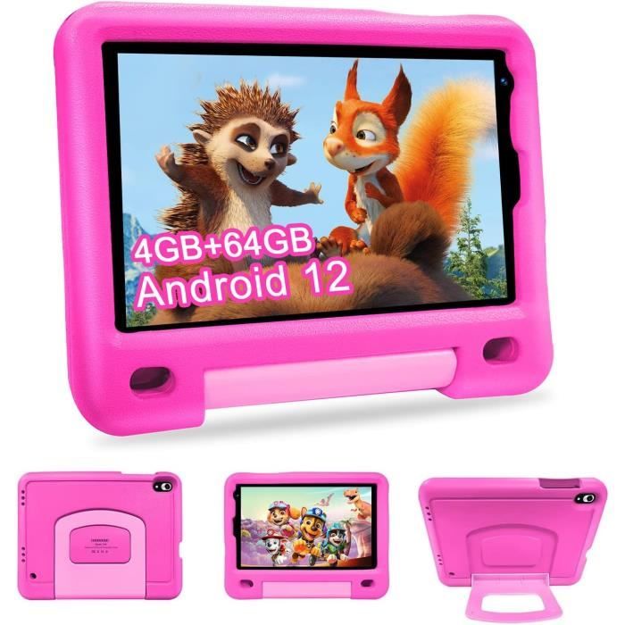 Tablette Tactile 8 Pouces Android 12, 4 Go Ram + 64 Go Rom - Tf 128 Go ...