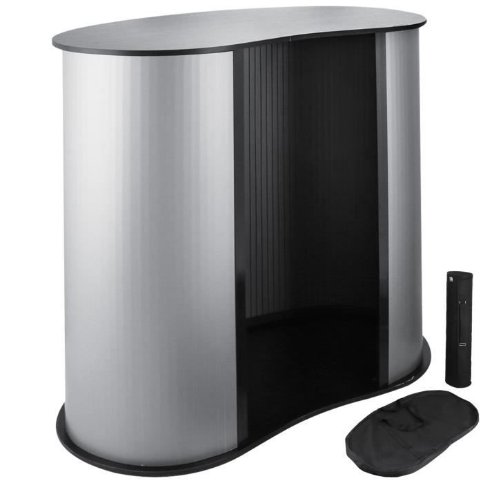 MEUBLE BAR - VEVOR - 91x93x44 cm Table d'Exposition Pliable ...