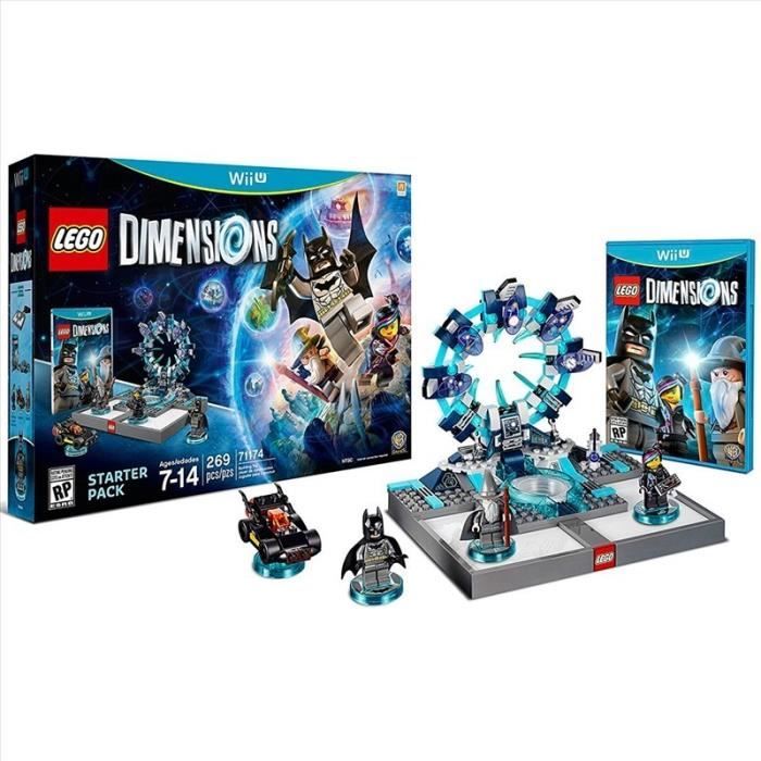 Lego Dimensions Starter Pack U WII - 10004 - Cdiscount Jeux vidéo