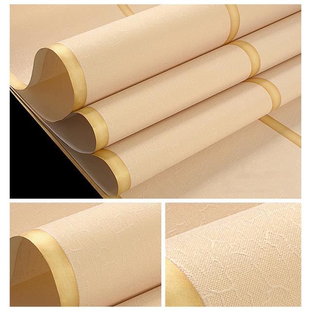 Autocollant mural,XG34rice yellow-0.53mx9.5m--Papier peint en velours ...