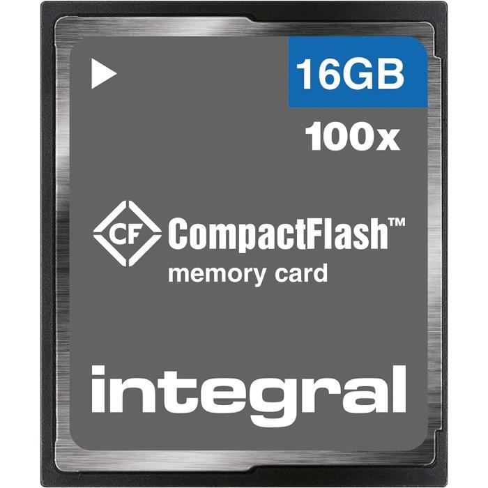 16Gb Carte Compact Flash Card Conçue Pour Les Passionnés De ...