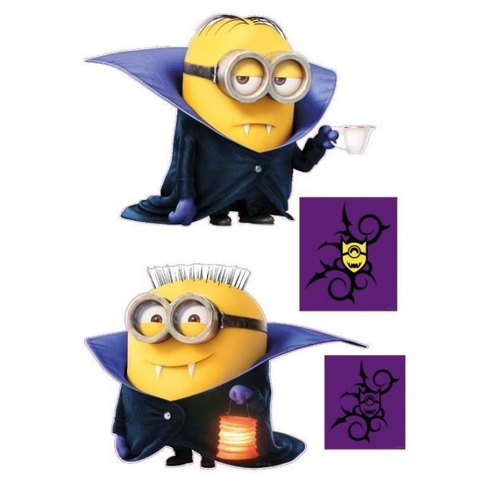 Sticker / Décor mural - MINION - Motif Minion - Couleurs brillantes ...