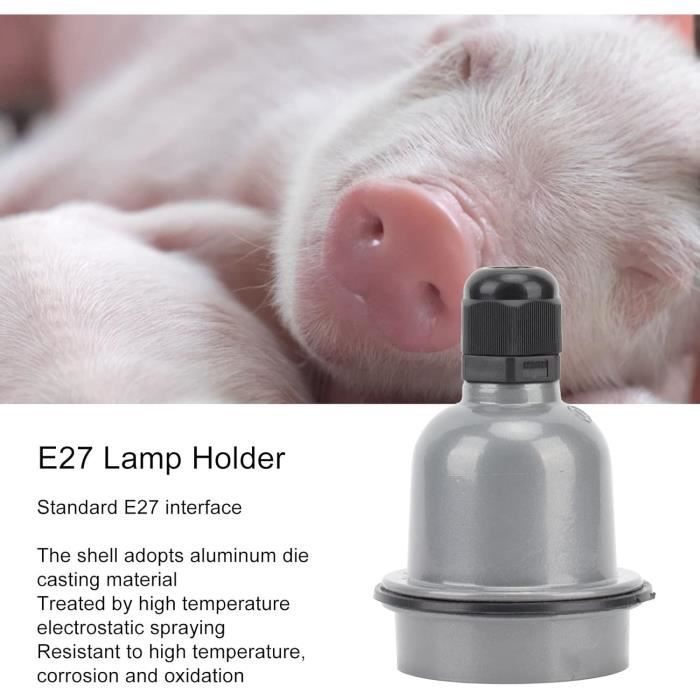 Douille E27, résistance à la Corrosion E27 Support de Lampe étanche en ...
