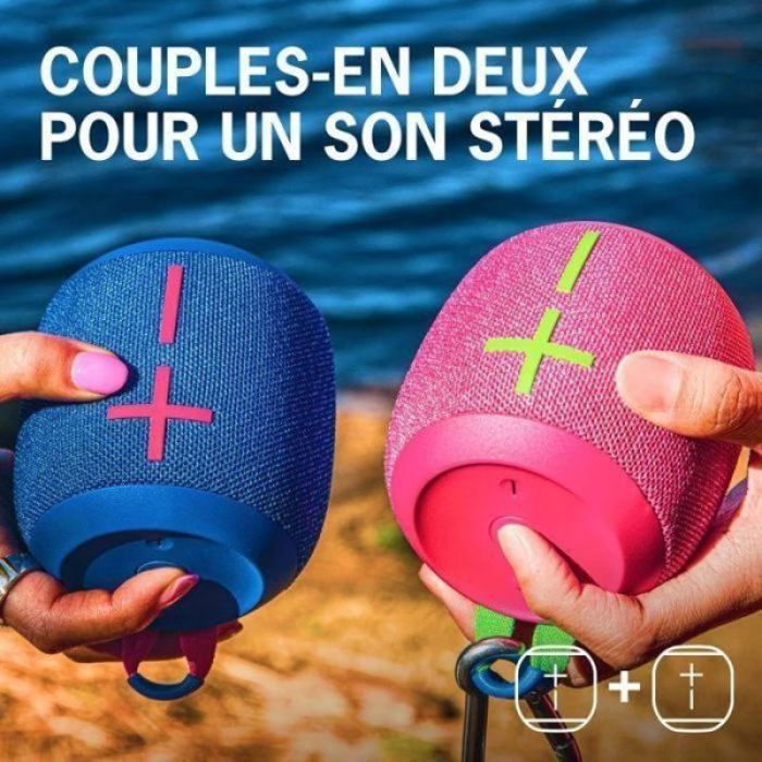 Enceinte bluetooth IP67, anti-poussière résistante chutes, basses ...