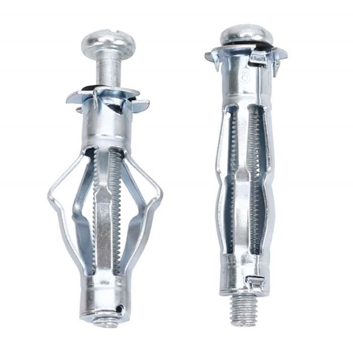 25 Pièces Vis à Expansion en Métal Bouchons de Fixation de Plaque de ...