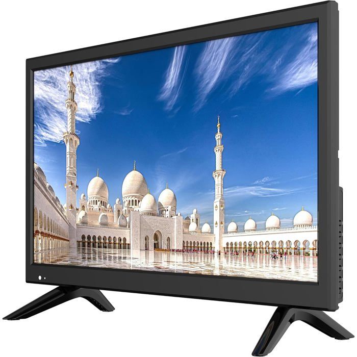 Téléviseur LED compact - 19HD220SC - 19,5 pouces - Chargeur véhicule ...