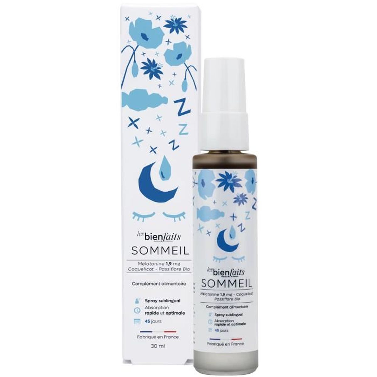 SOMMEIL - Complément alimentaire en spray sublingual à base de plantes ...