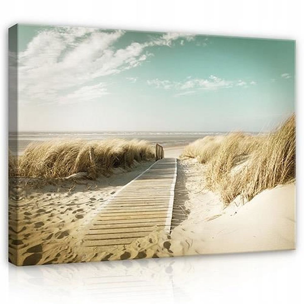 Tableau Décoration Murale Mer Nature 120x80 cm Impression sur Toile ...