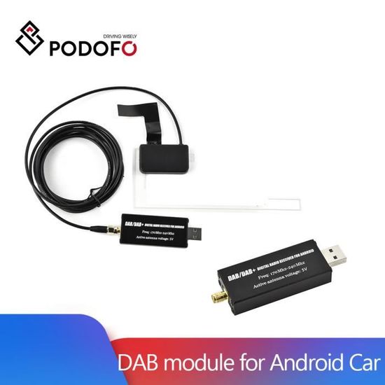Module Dab Récepteur Universel, Pour Voiture Android Machine-dab-c1 ...