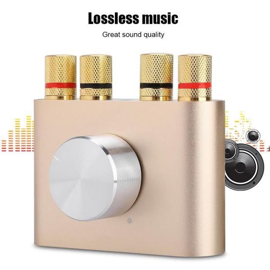 Tbest Mini Ampli Hifi stéréo Bluetooth 100W + USB - Cdiscount TV Son Photo