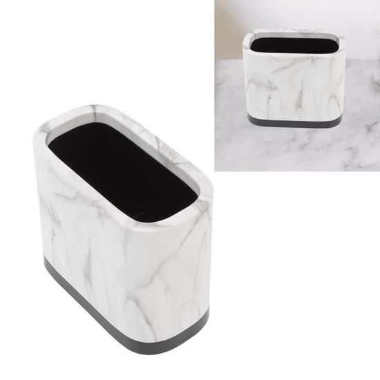 Pot à stylos en motif marbre - VBESTLIFE - Range-pinceau de maquillage ...