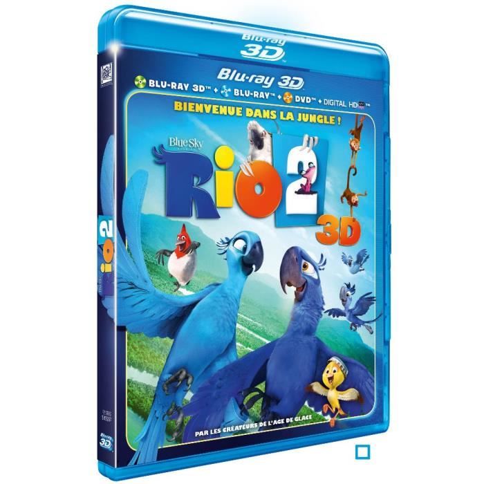 Blu-Ray 3D RIO 2 - Cdiscount DVD