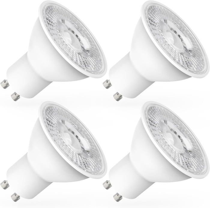 Ampoules LED GU10 5W quivalent 60W 600lm Blanc Froid 6000K 120 Larges Faisceaux Ampoules LED ...