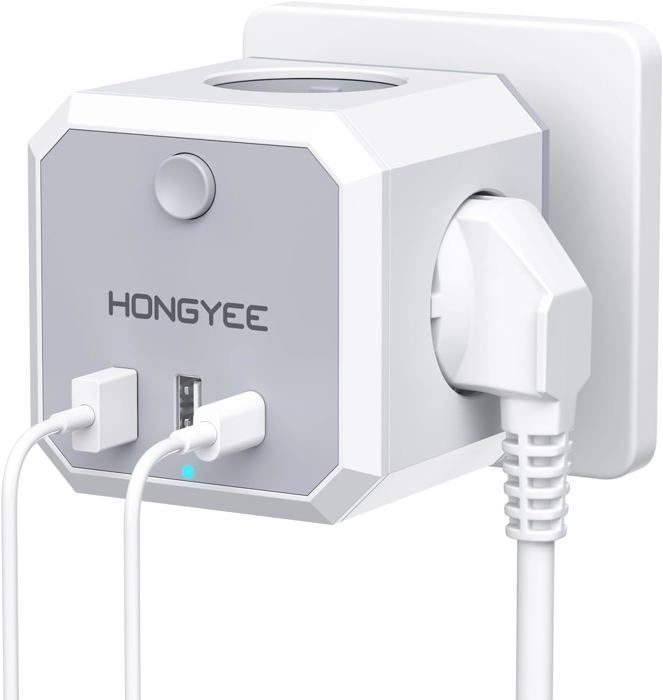Multiprise Cube Usb, Multiprise Avec Interrupteur, Cube De Prise Avec ...