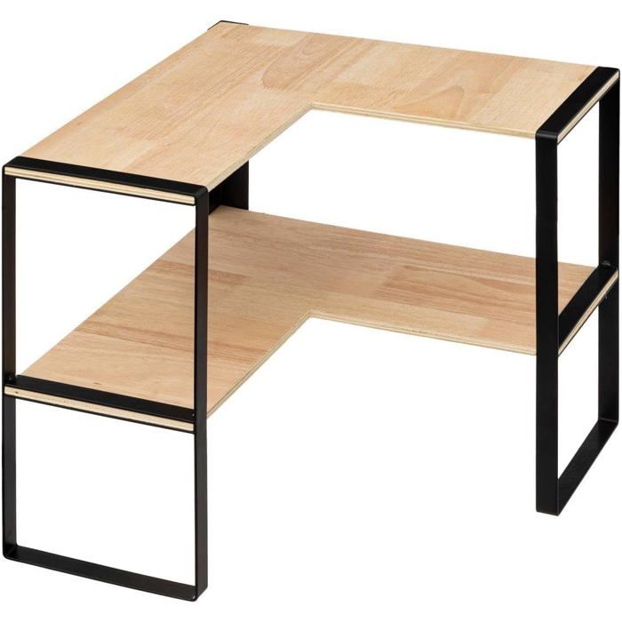 5 Blackwood Corner Shelf with 2 Levels118 - Cdiscount Sport