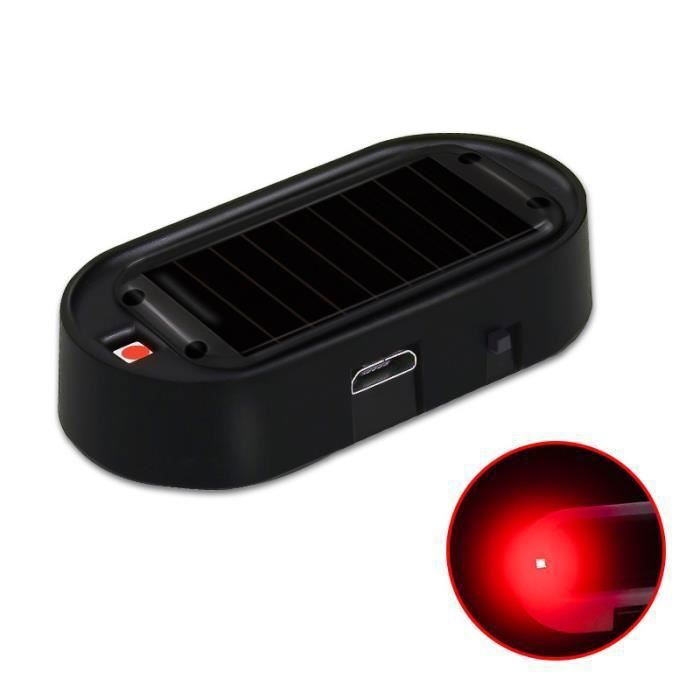 Faux Feu De Sécurité Led nergie Solaire Pour Voiture Fausse Alarme ...
