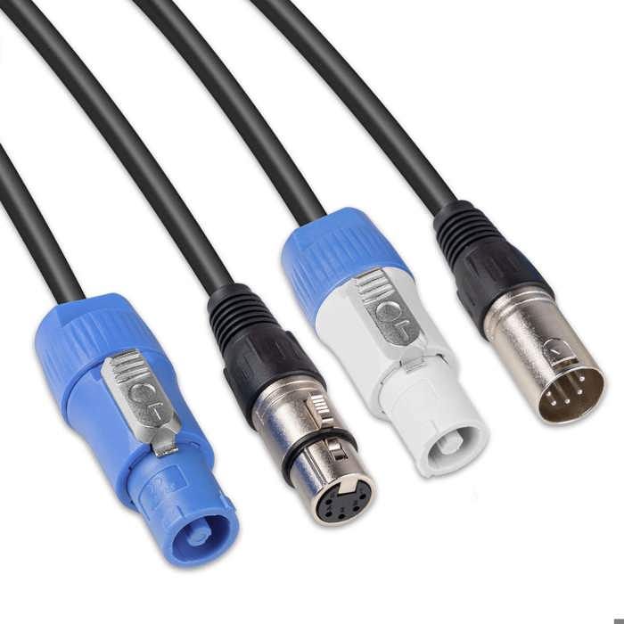 PD Connex CX11 - Cable Combiné PowerConnector + XLR 5 broches - 2 m ...