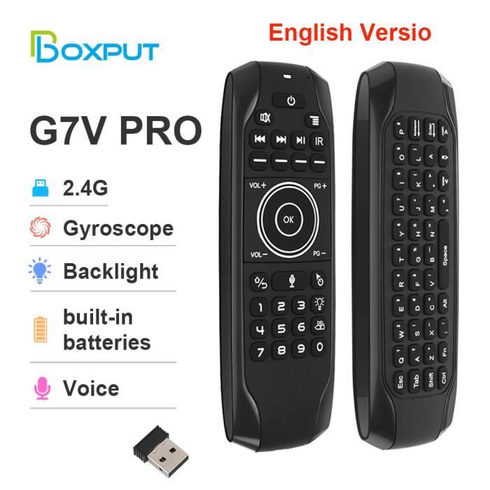 G7V Pro Anglais-G7BTS G7R-V Pro BTpig Air Mouse pouvez-vous roscope 2 ...