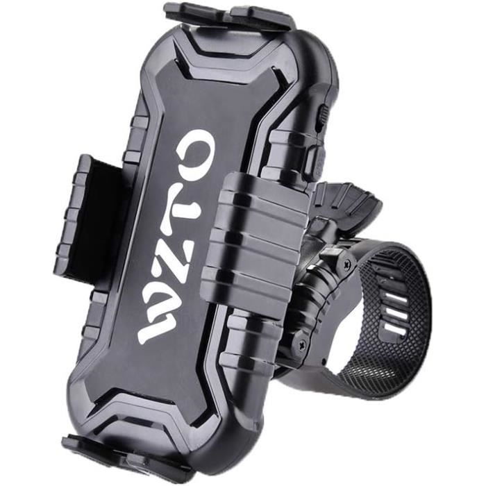 Support Telephone Velo Moto imperméable, Porte Smartphone VTT avec 360 ...