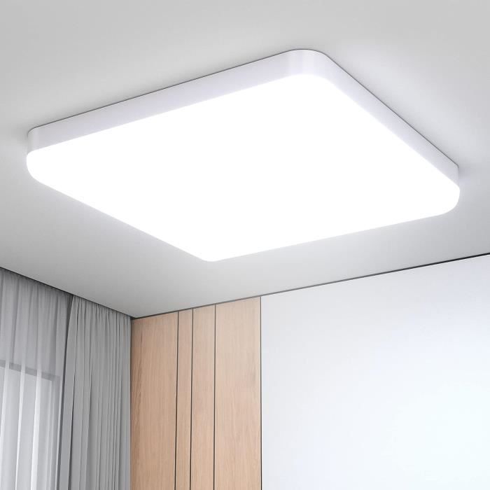 Plafonnier Led 30W, Moderne Luminaire Plafonnier 4000K 3761Lm Ip54 ...