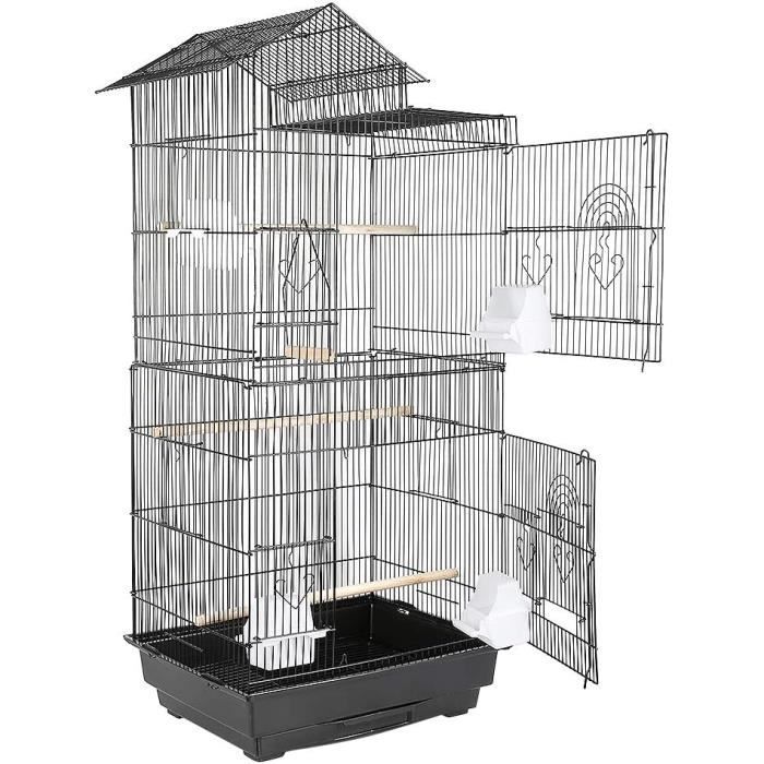 Volière,Cages à Oiseaux,Grande Cage à Oiseaux Volière Extérieur pour ...