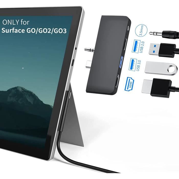 Microsoft Surface Go Hub Station d'accueil 4 en 2 USB Type-C Station d ...