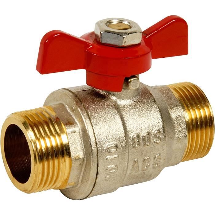 Vannes d'arrêt manette papillon - Vanne à sphère PN30 ACS Manette ...