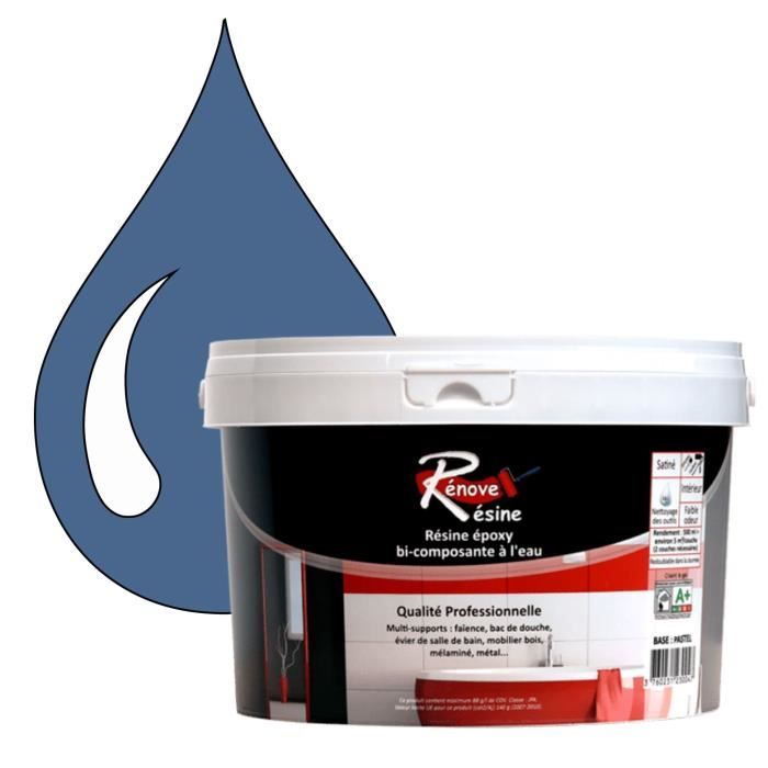 Peinture Résine - RAL 5023 - Bleu distant - 0,5L - Brillant ...