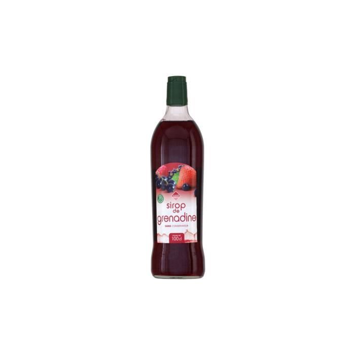 Sirop de grenadine Leader Price - 75cl - Cdiscount Au quotidien