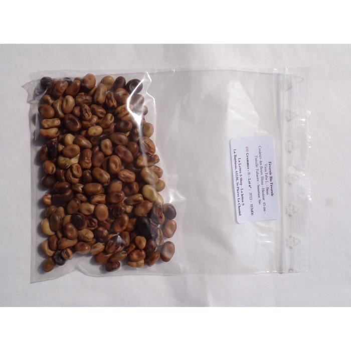 Féverole Bio Féverole – 100 grammes – Vicia Faba L. - Bean - (Engrais ...
