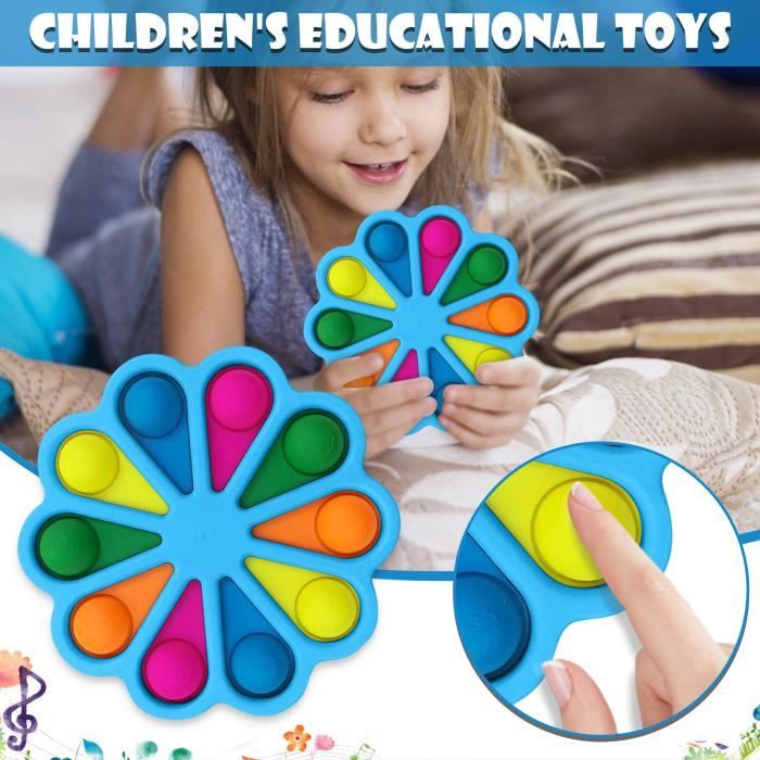 Fidget Dimple Toy Soulagement du Stress Jouets à Main pour Enfants ...