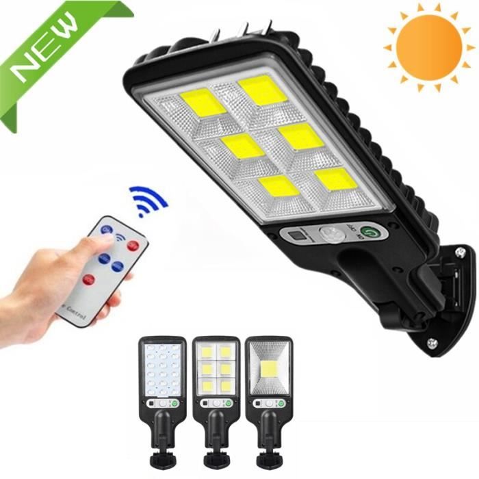 LED Solaire Lumière Extérieure avec Capteur De Mouvement Lampe Murale ...