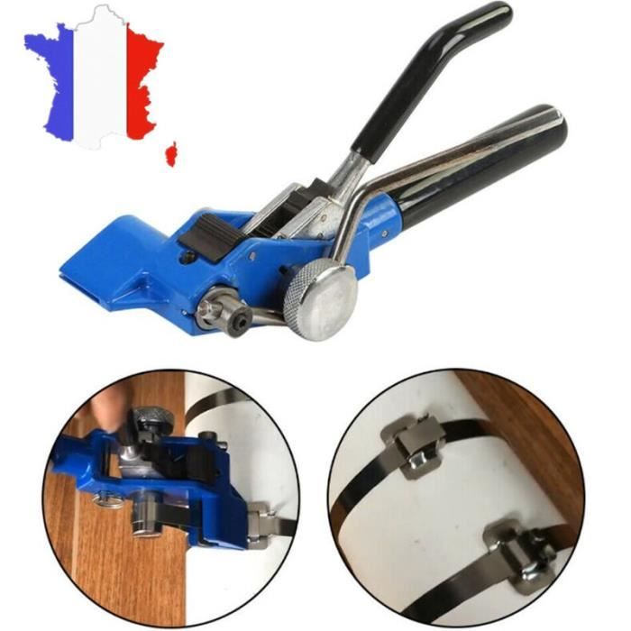 TENDEUR POUR FEUILLARD en inoxy Tie Gun Tendeur Cutter Zipper Cable Tie ...