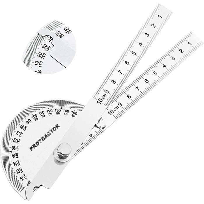 Règle d'angle PROTRACTEUR Multifonctionnel DE Mesure INSTRUMIER ...