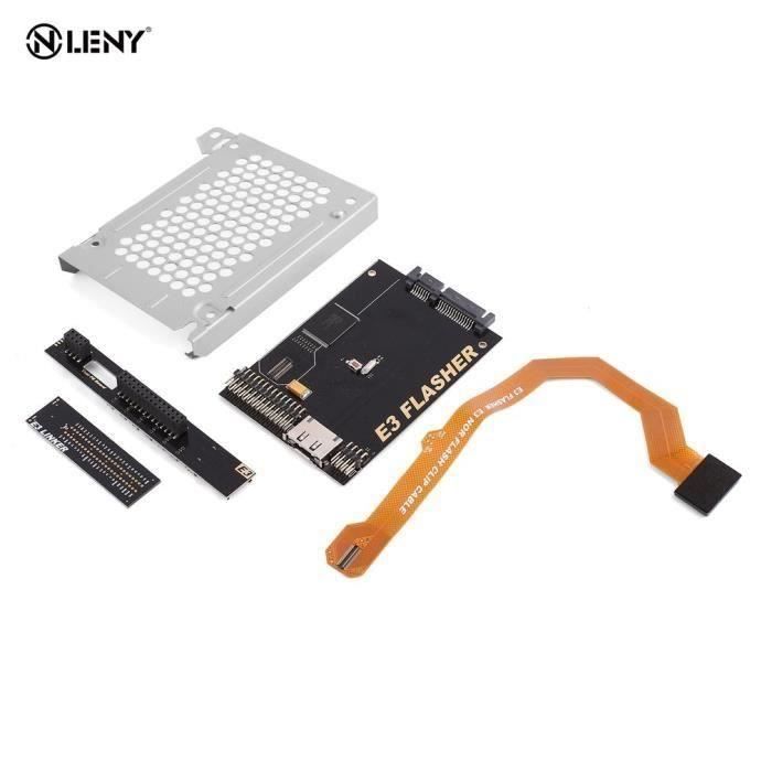 5Pcs E3 Nor Flasher Host Carte mémoire 16M console édition de poche ...