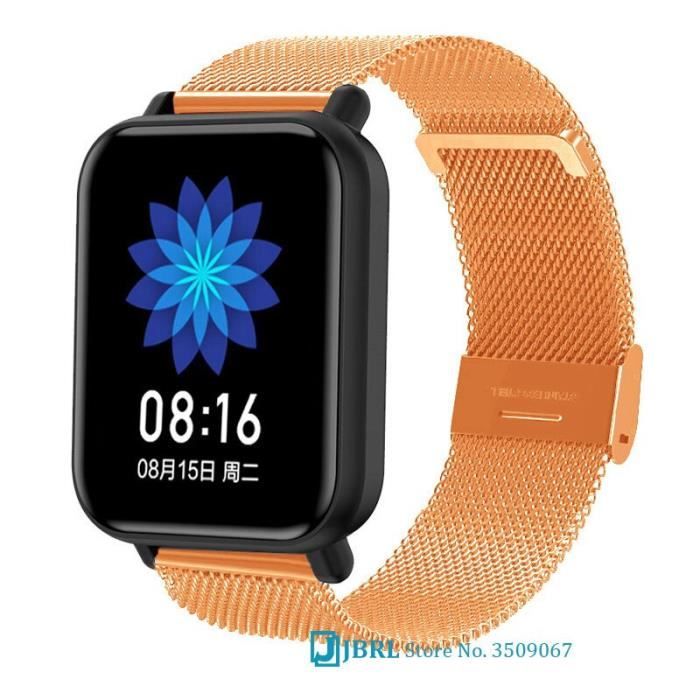 Montre connectée,Lesfit enfant montre intelligente garçon fille étanche ...