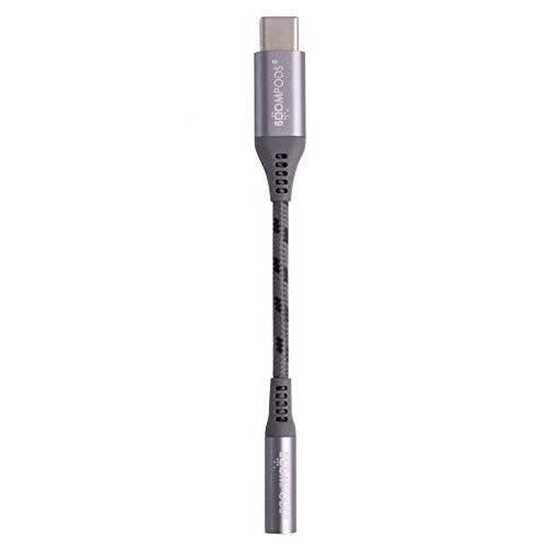 BOOMPODS Audio Line USB Type C 3.5mm Tresse Tissu Aux Cable Jack ...