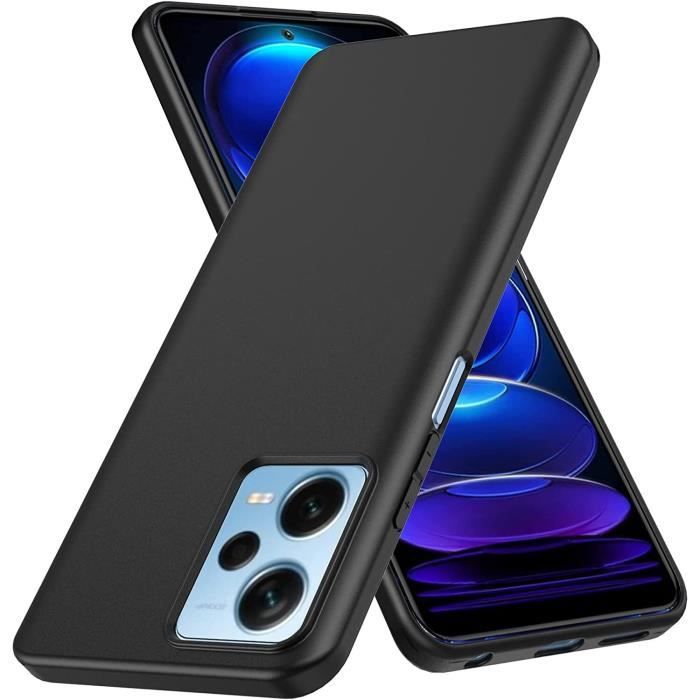 Coque Xiaomi Redmi Note 12 Pro Plus 5G - Noir - Cdiscount Téléphonie