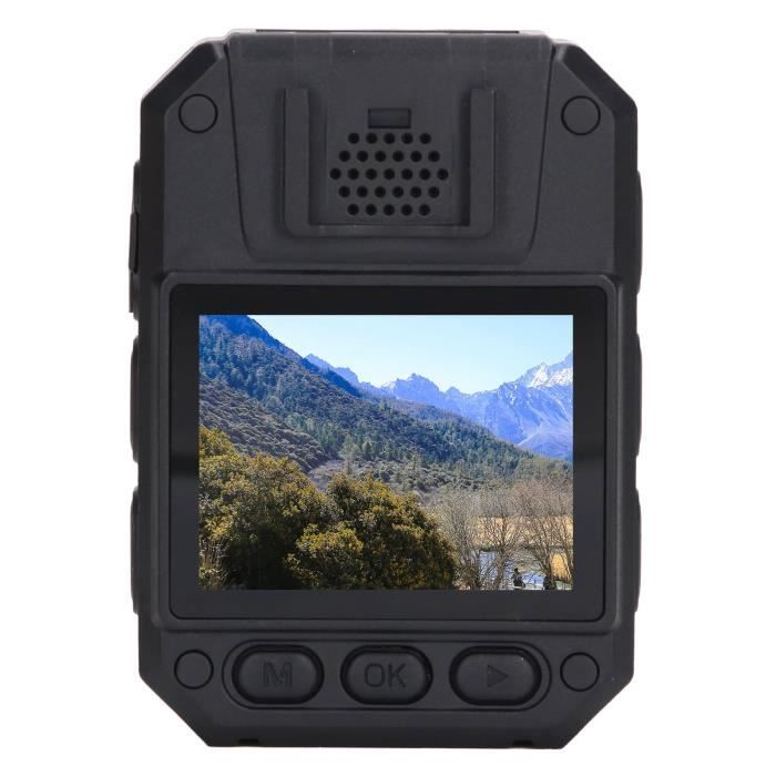 Drfeify Caméra portée par le corps Mini enregistreur vidéo à caméra ...