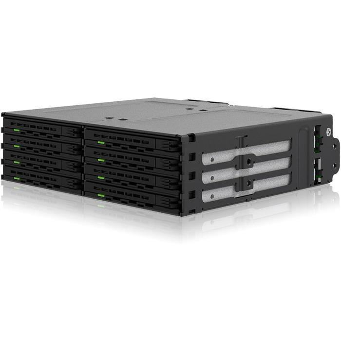 Boîtier Rack Hot Swap - ICY DOCK - ExpressCage MB03 - 8 x HDD/SSD 2.5 ...