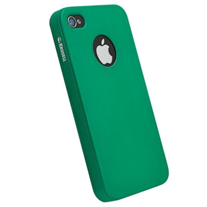 Coque iPhone 4 arrière verte krusell colorcover - Cdiscount Téléphonie