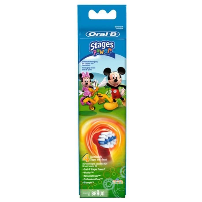 ORAL-B STAGES POWER MICKEY MOUSE 4 - Cdiscount Au quotidien