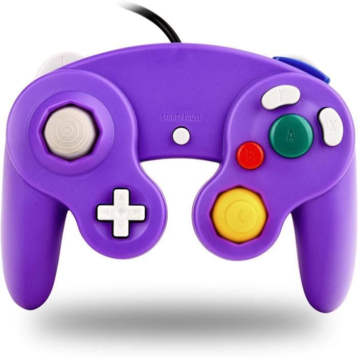 Manette Classique Pour Gamecube, Contrôleur Ngc Filaire Gc Manette ...