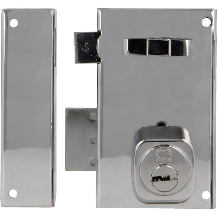 Verrou De Sécurité Gauche Avec Levier De Fermeture, Languette Et ...