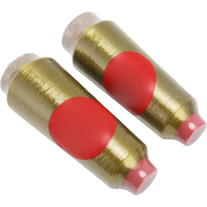 Fil Doré, Lavable En Machine Colorfast 2 Rouleaux De Fil À Broder ...