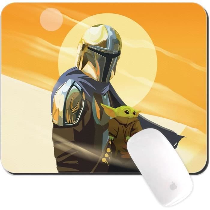 Original Et Sous Licence Officielle Star Wars, Tapis De Souris Antidă©Rapant, Motif Baby Yoda ...