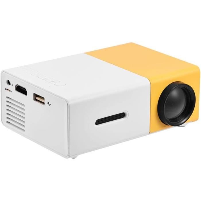 Mini Projecteur, Led Vidéoprojecteur Home Cinéma Hd Hdmi Usb Vga Av Sd ...